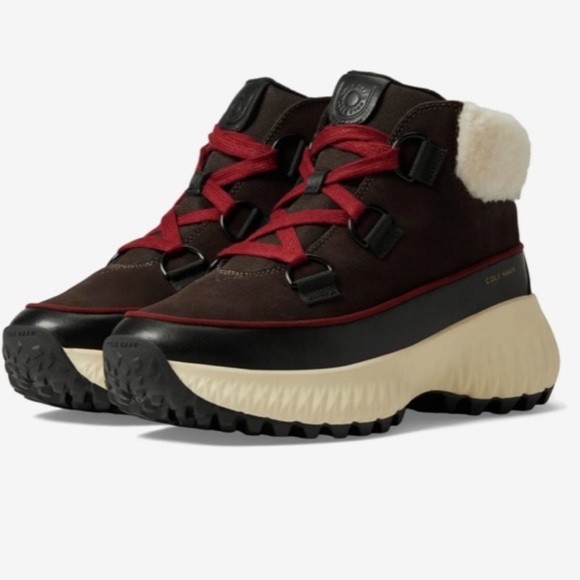 Cole Haan | Shoes | Cole Haan Zerogrand Flurry Hiker Brown Leather 95 ...